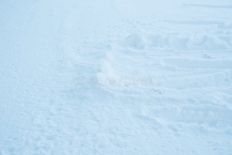 Natural Winter Background from Snow Falling on the Ground Stock Image ...