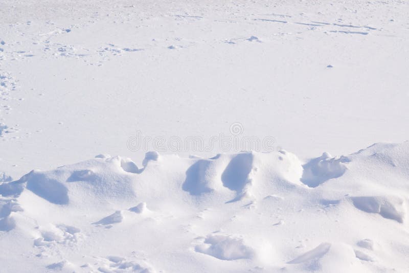 Natural Winter Snow Surface Texture with Natural Patterns, Winter ...