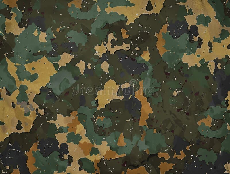 Camouflage Pattern on Wood stock photo. Image of textured - 363198908