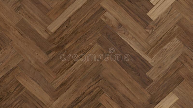 Natural Wood Herringbone Parquet Flooring Texture Detailed Close Up ...