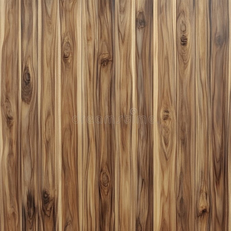 Natural Wood Panel Texture with Distinctive Grain Patterns and Warm ...
