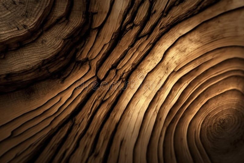 Natural Wood Texture Generative AI Stock Illustration - Illustration of ...