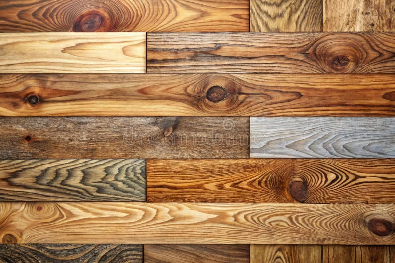 Natural Wood Texture with Oak and Walnut Grain Patterns Stock ...