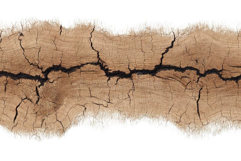 Natural Wood Texture Showcasing Intricate Cracks and Patterns on a ...