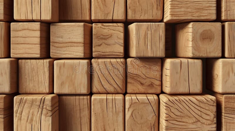 Abstract Wooden Grid. Repeating Geometric Tiles Stock Vector ...