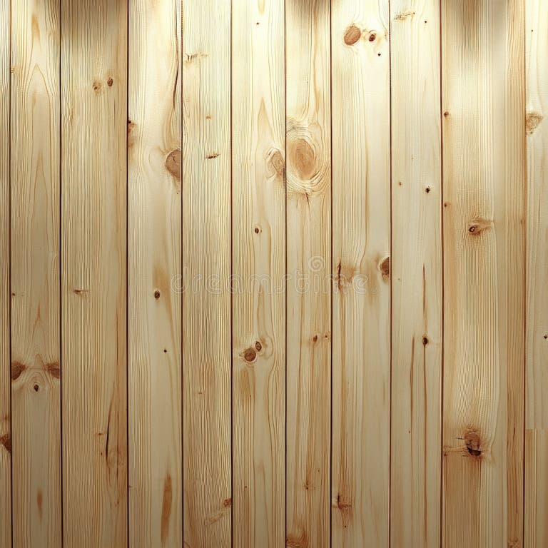 Natural Wooden Plank Texture with Vertical Alignment and Soft Lighting Stock Photo - Image of ...