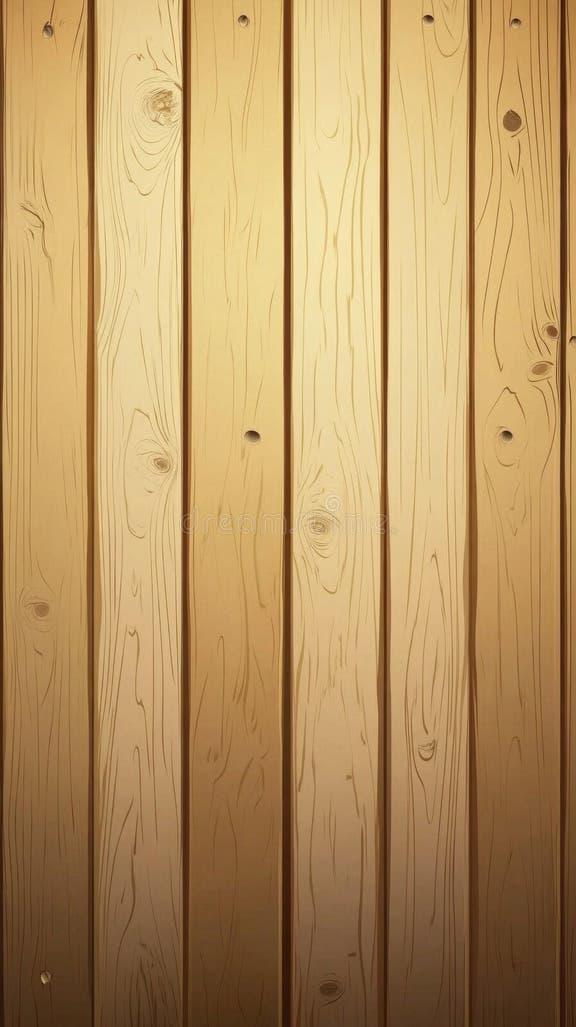 Natural Wooden Plank Wall with Visible Grain Texture and Vertical ...