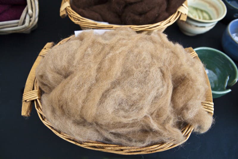Natural wool fleece. stock photo. Image of organic, natural - 36445730