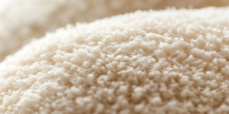 Natural Wool Texture, Soft Beige Sheep Wool, Ivory Neutral Tones Stock ...