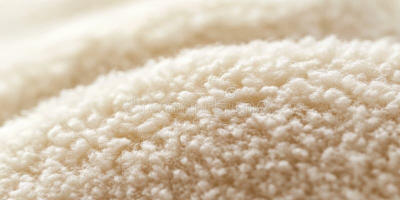 Natural Wool Texture, Soft Beige Sheep Wool, Ivory Neutral Tones Stock ...