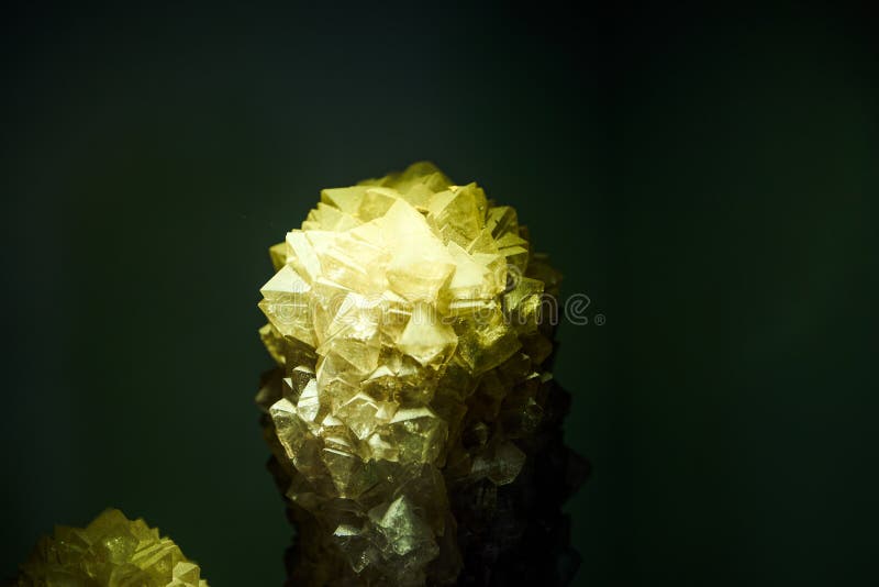 Naturally Occurring Mineral Crystals Close-up Editorial Stock Image ...