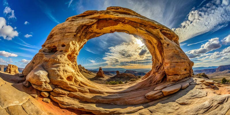 A Naturally Occurring Rock Formation in the Shape of a Large Weathered ...