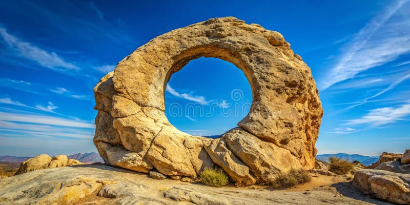 A Naturally Occurring Rock Formation in the Shape of a Large Weathered ...