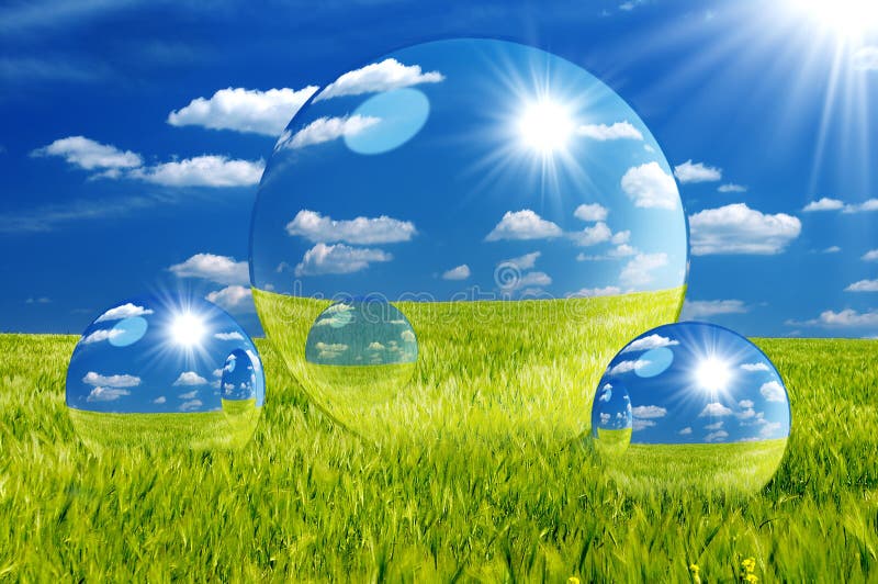 Four elements of Nature stock photo. Image of earth, elements - 42815766