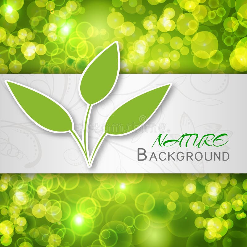 Nature Abstract Concept. Vector Illustration Stock Vector ...