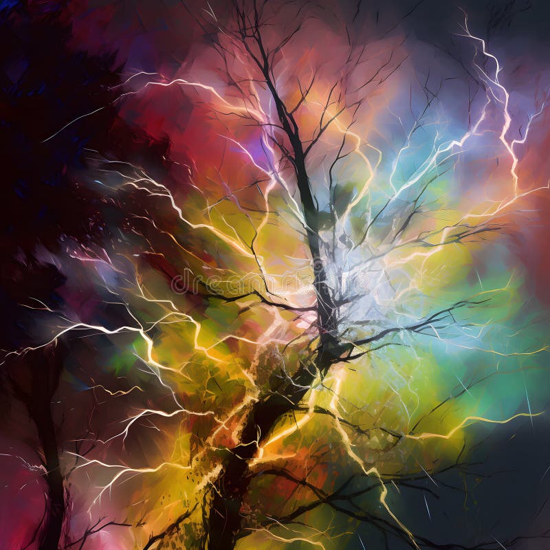 Nature Abstract Expressionism Colors Forms Textures Dynam Two ...