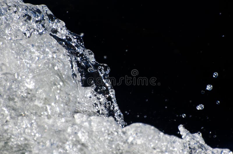 Nature Abstract - Refreshing Water Splash Stock Image - Image of splash ...
