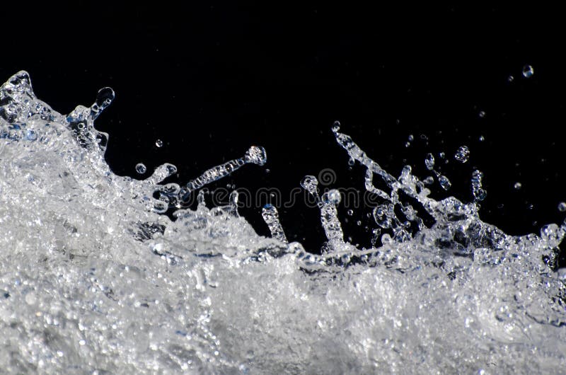 Nature Abstract - Refreshing Water Splash Stock Photo - Image of close ...