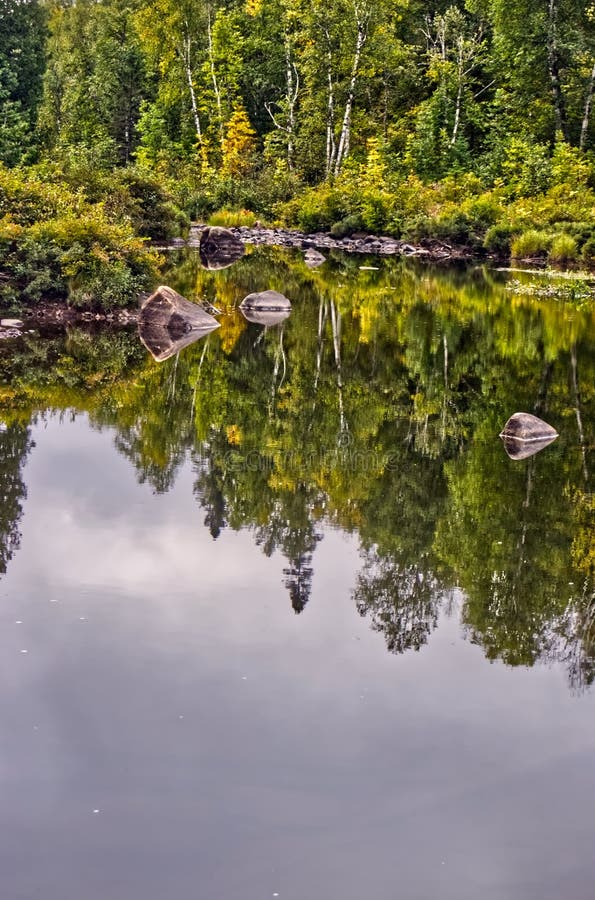 Nature Acting As a Perfect Mirror, Current River, , Thunder Bay, on ...