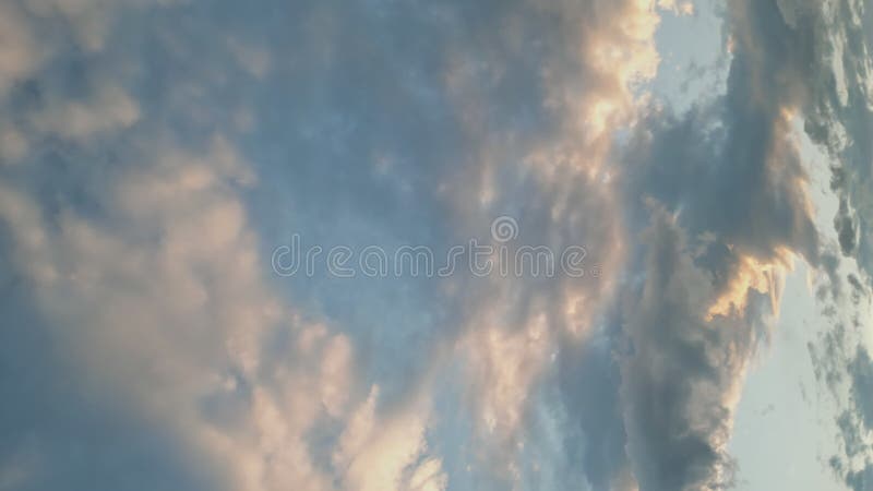 Nature Against the Backdrop of the Sunset Sky Stock Video - Video of ...