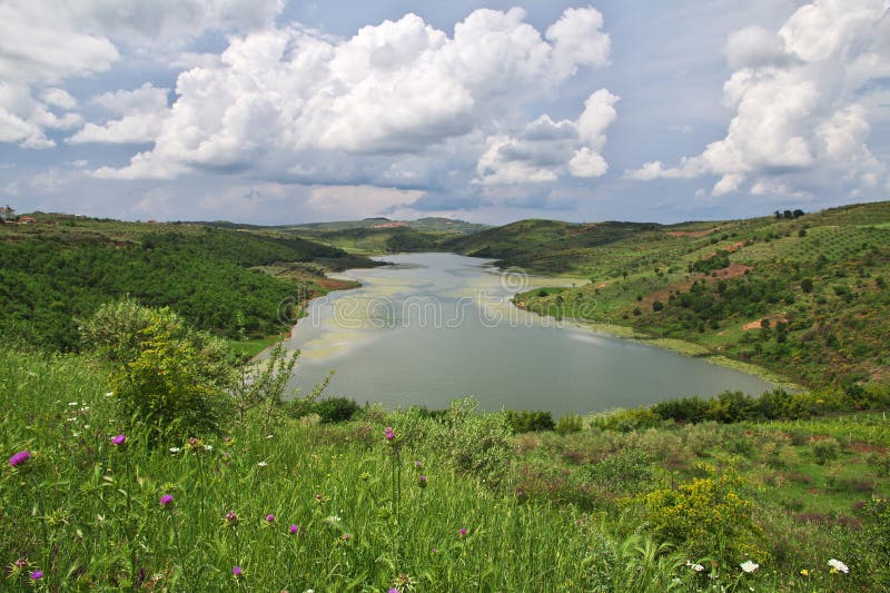 Nature of Albania Mountains, Europe Stock Image - Image of forest ...
