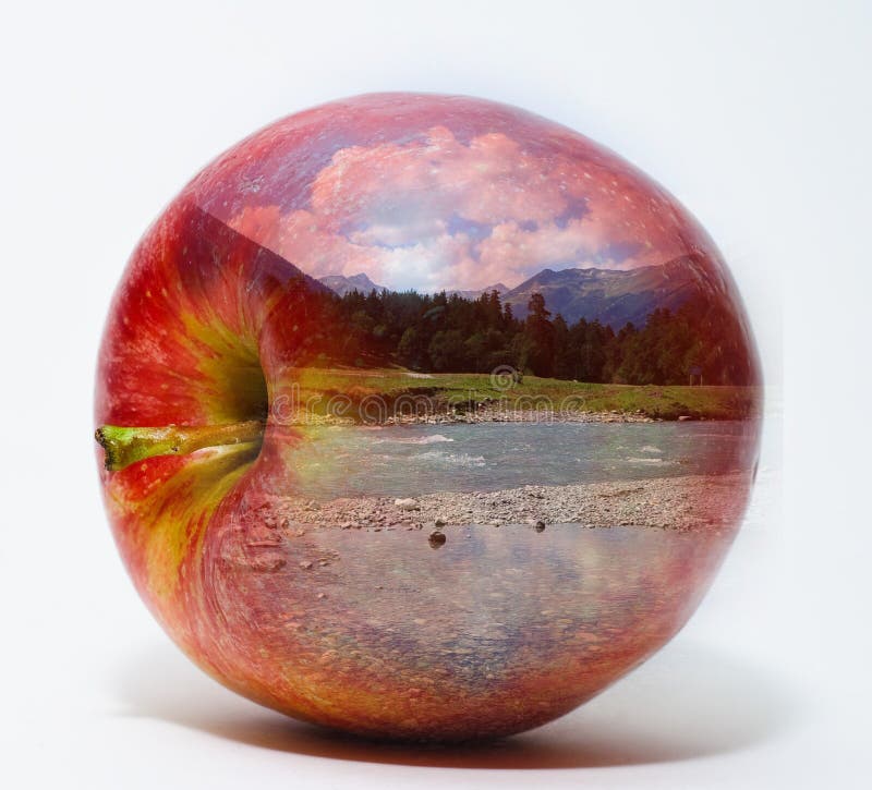 The nature apple stock image. Image of unzip, calories - 36510095