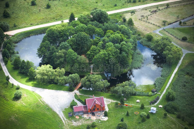 Polesie Belarus stock photo. Image of architecture, plant - 223172620