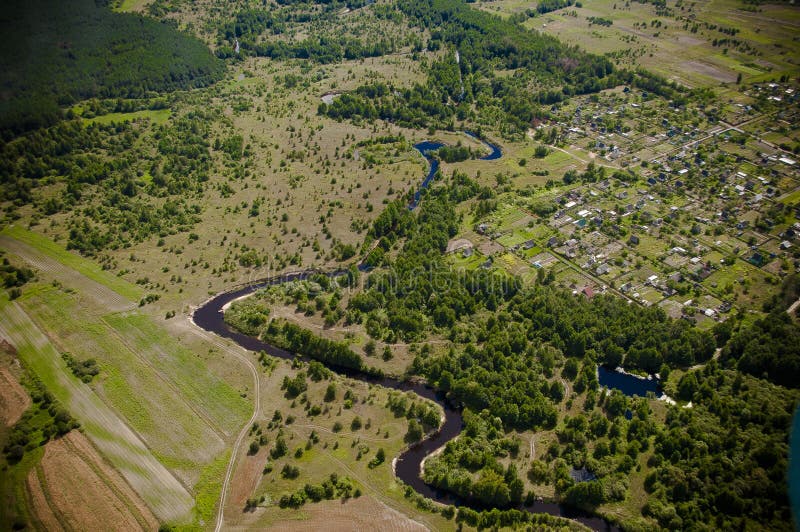 Polesie Belarus stock image. Image of mountain, agriculture - 223172729