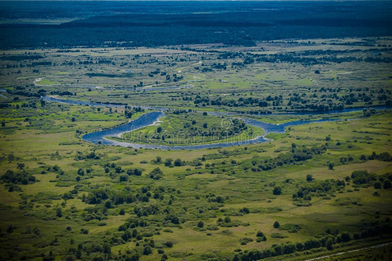 Polesie Belarus stock image. Image of plateau, plain - 223172735