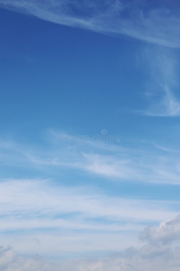 Nature Background 3861 Blue Sky with Diffuse White Clouds Stock Image ...
