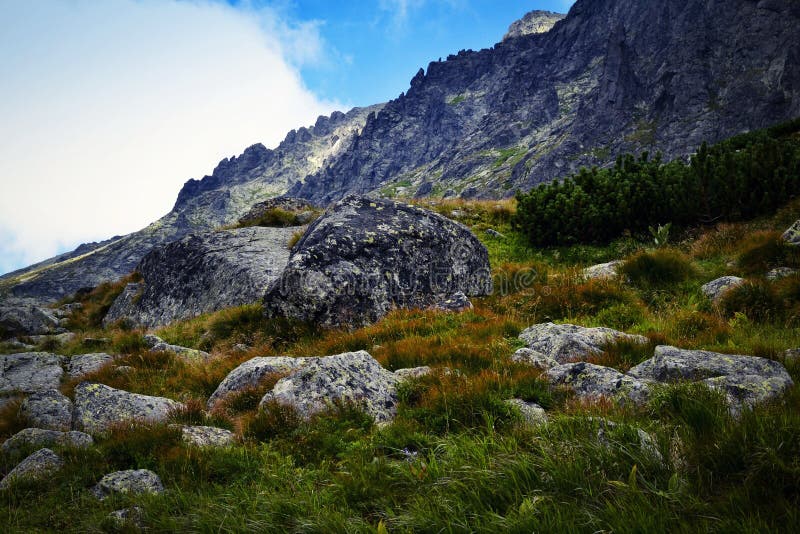 Foot Of Rock stock image. Image of large, island, beautiful - 125501195