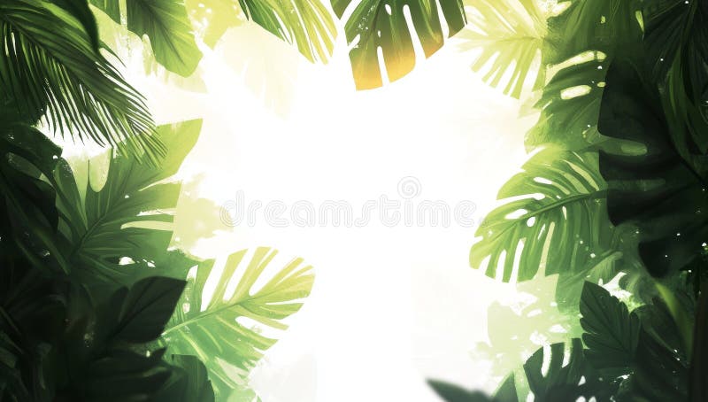 A Nature Background with a Fresh Environment Provides a Serene Setting ...