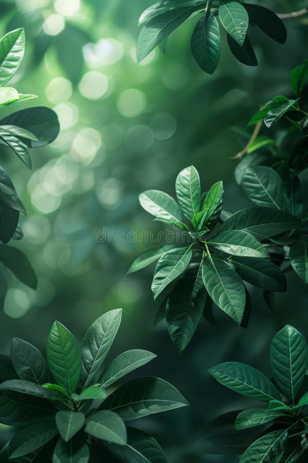 Nature Background of Green Leaves. Nature Background. Nature Background ...