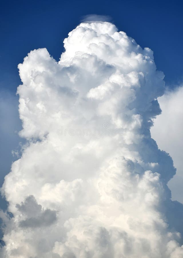 High rising storm cloud stock photo. Image of summer - 224749380