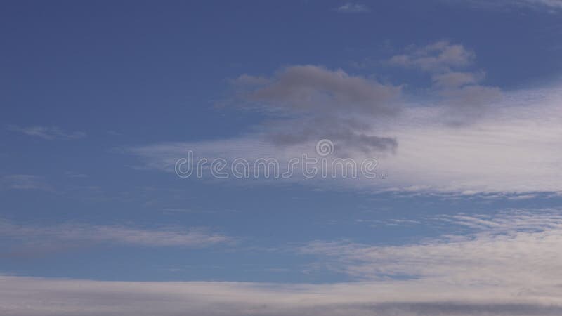 A Nature Background. White Clouds Over Blue Sky Stock Photo - Image of ...