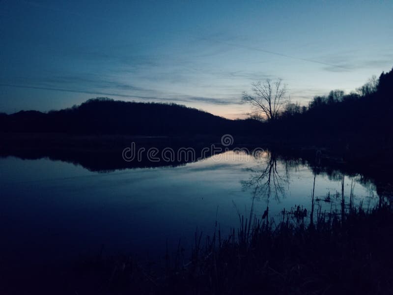 Nature stock image. Image of beautiful, evening, water - 111905405