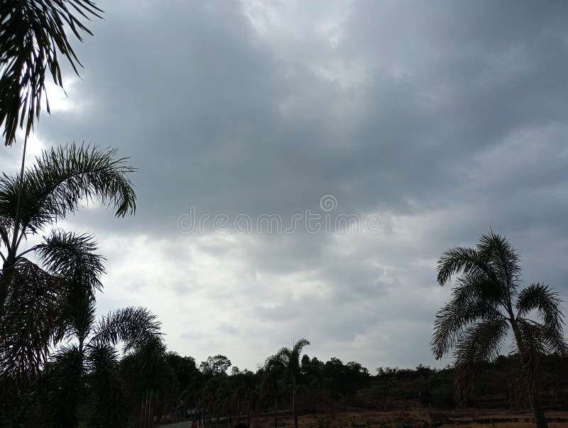 Nature Beauty Climate at Mumbai Wada Stock Image - Image of beauty ...