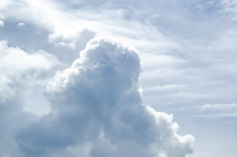Nature Beauty of Cloud with Customizable Space for Text Stock Image ...
