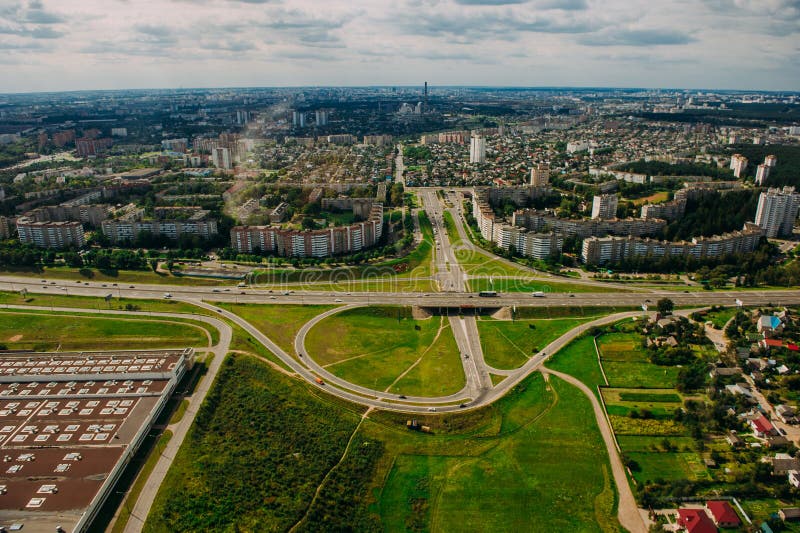Nature in Belarus. View from Helicopter, Minsk Stock Image - Image of ...