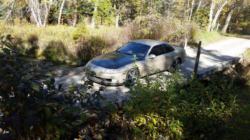 Nature Bridge Lexus Car Tree Editorial Stock Photo - Image of bridge ...