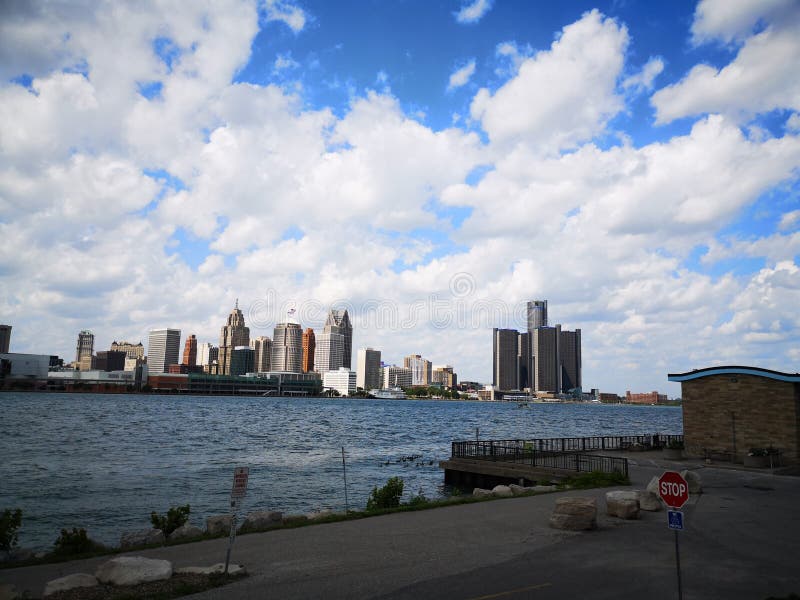 Riverside Detroit River Stock Photos - Free & Royalty-Free Stock Photos ...
