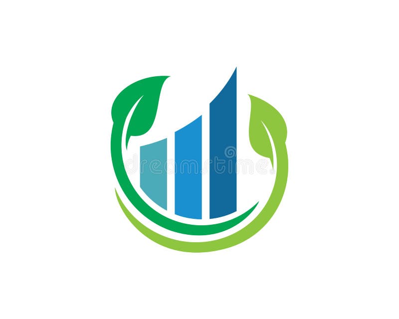 Chart Logo Template Design Vector Stock Vector - Illustration of studio ...