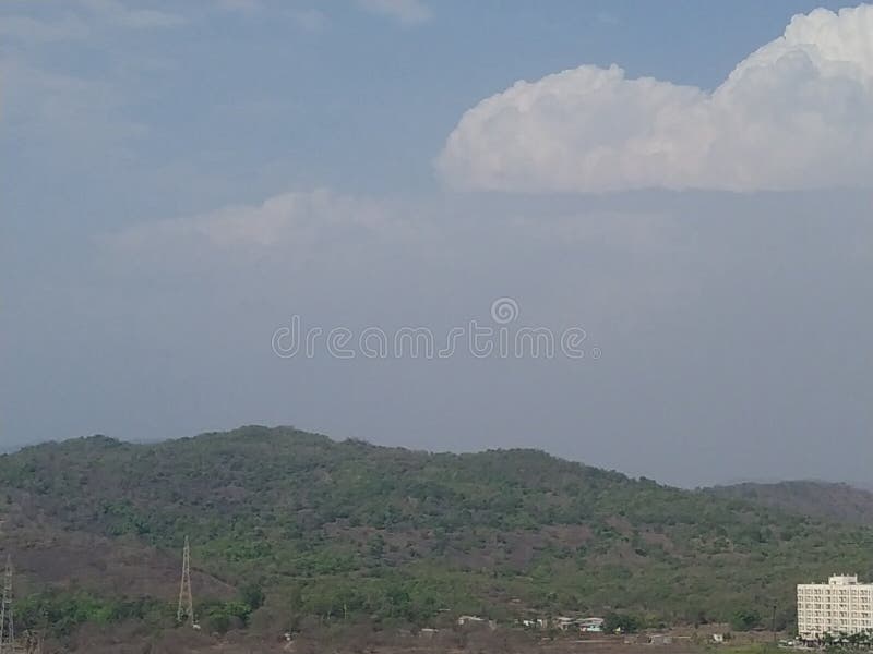 Nature Cloud Clear Environment Greenery Stock Image - Image of nature ...