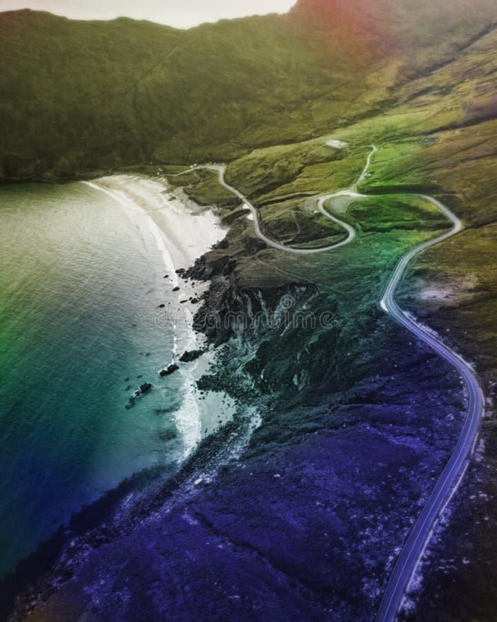 Nature in color stock image. Image of shore, reflection - 221254079