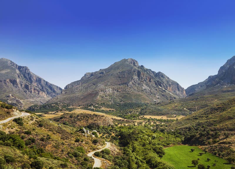 The Nature of Crete, Greece. Stock Photo - Image of rest, beautiful ...