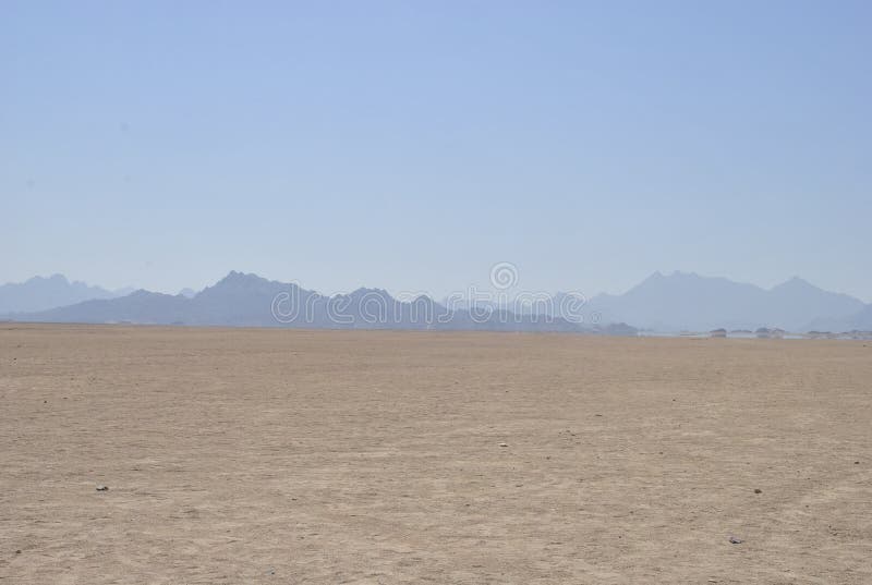 Nature, Desert, Mirage, Calm, Dry, Beautiful Stock Photo - Image of ...