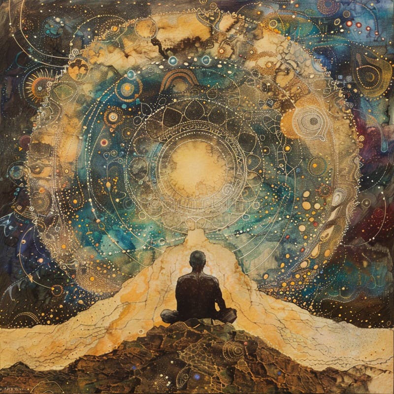 The Nature of the Divine Principle Stock Illustration - Illustration of ...