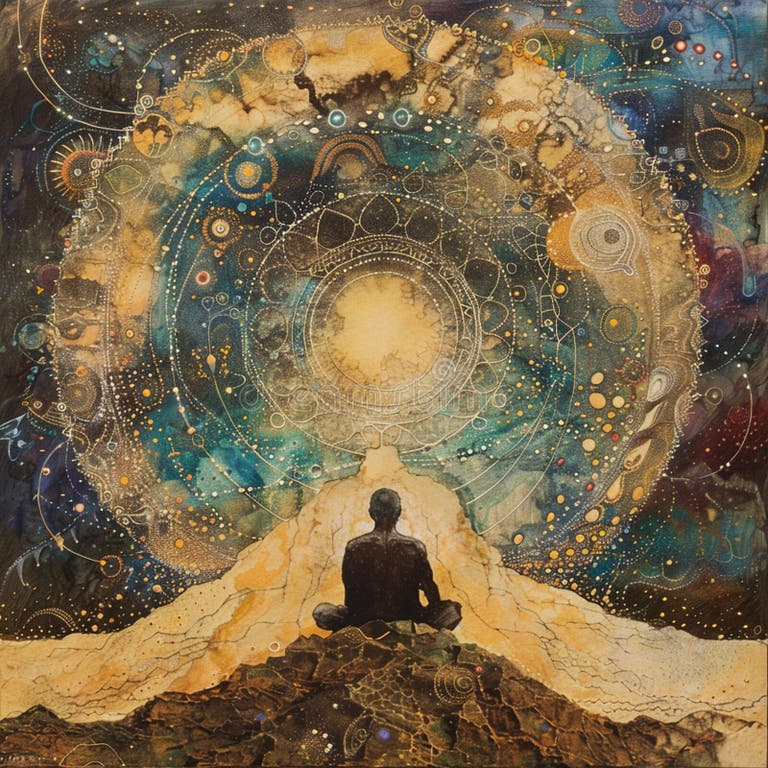 The Nature of the Divine Principle Stock Illustration - Illustration of ...