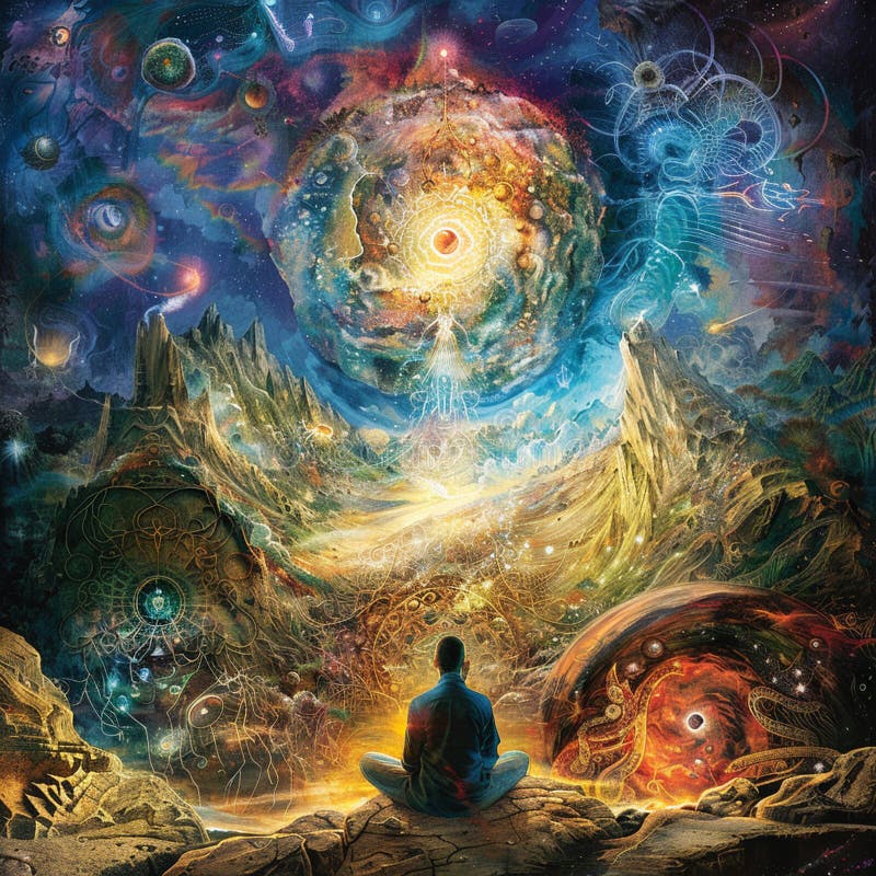 The Nature of the Divine Principle Stock Illustration - Illustration of ...