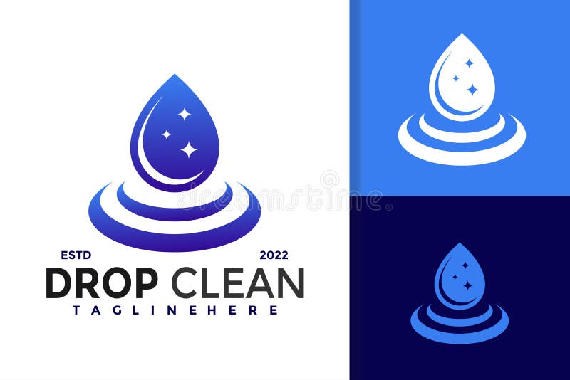 Nature Drop Clean Logo Design, Brand Identity Logos Vector, Modern Logo ...